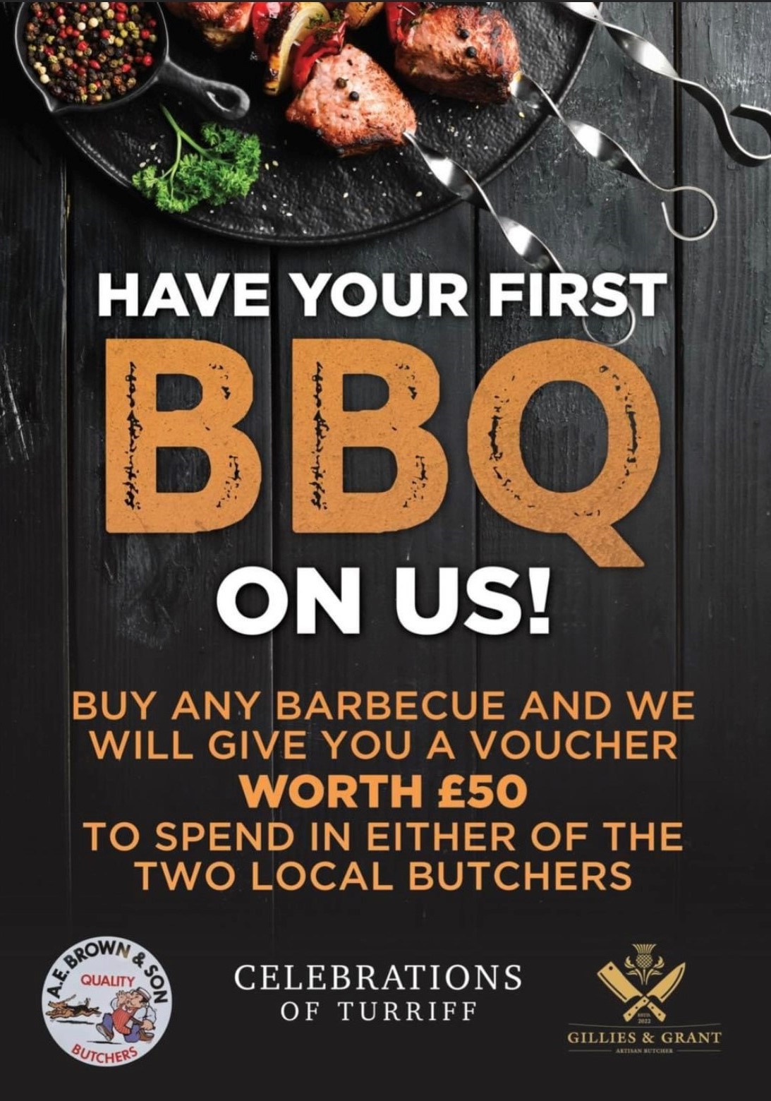 Promotions - Celebrations of Turriff